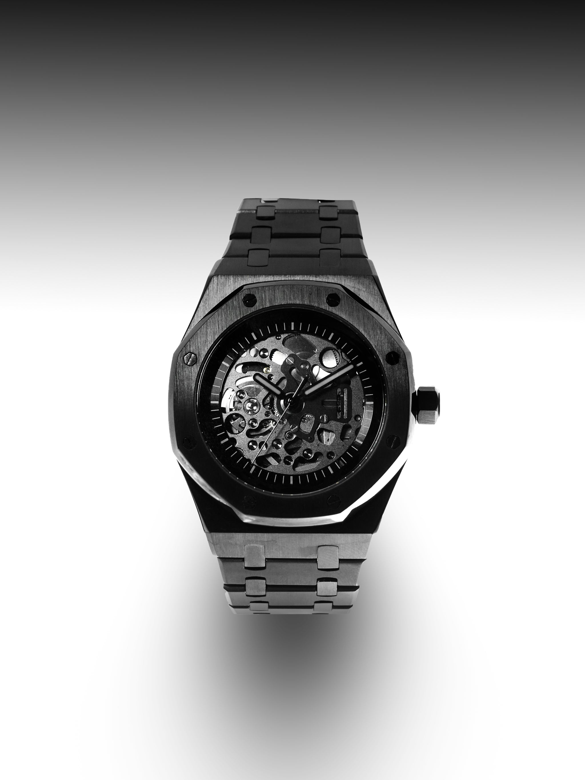 Royal Seikoak | Skeleton Stealth – Pimped Watches