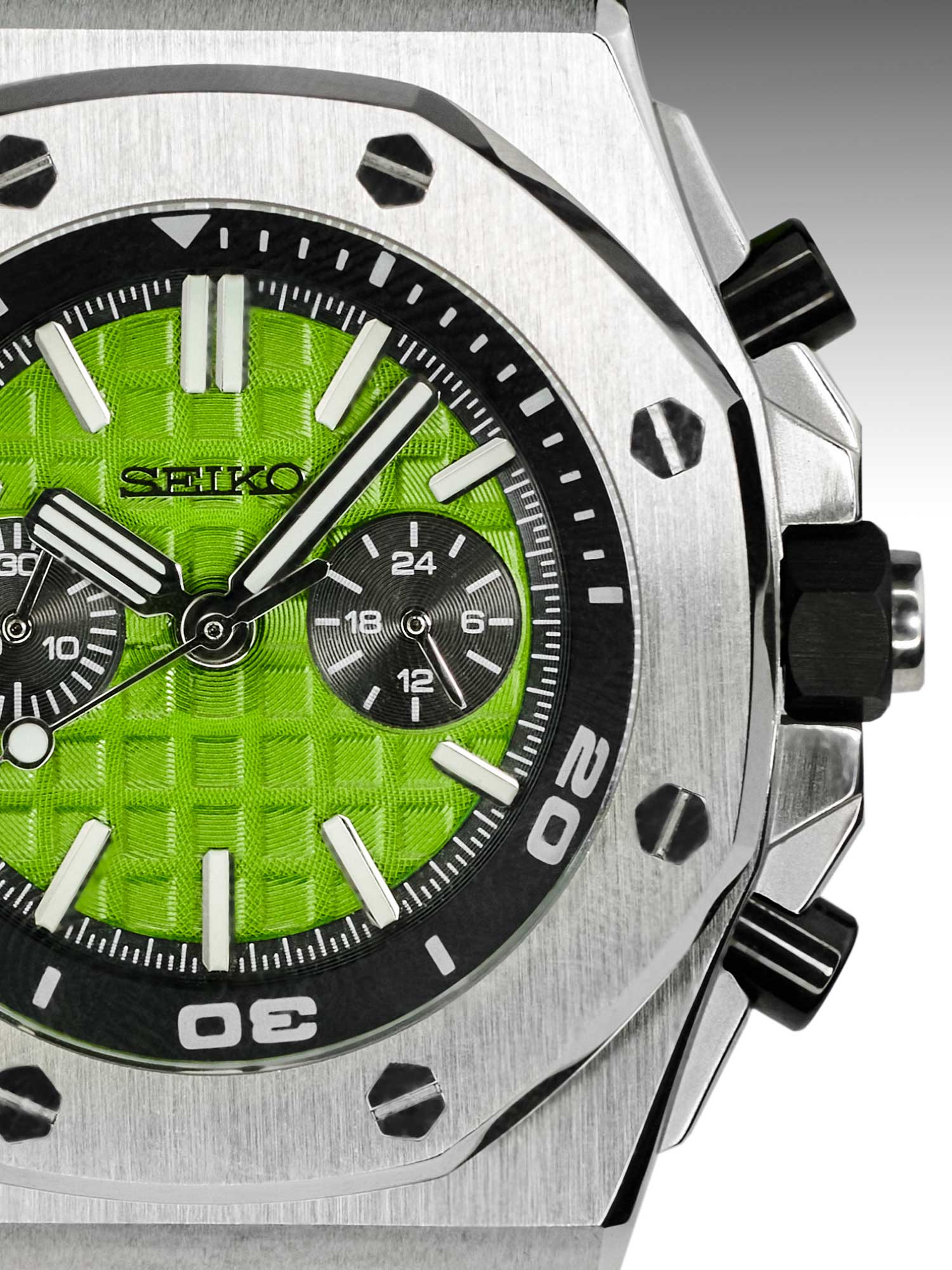 AP Offshore Green | Stainless steel Case
